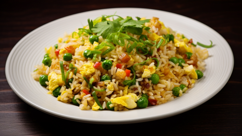 Bærerkaftig Stekt ris med grønnsaker og egg - Hjemmekokklauget.no